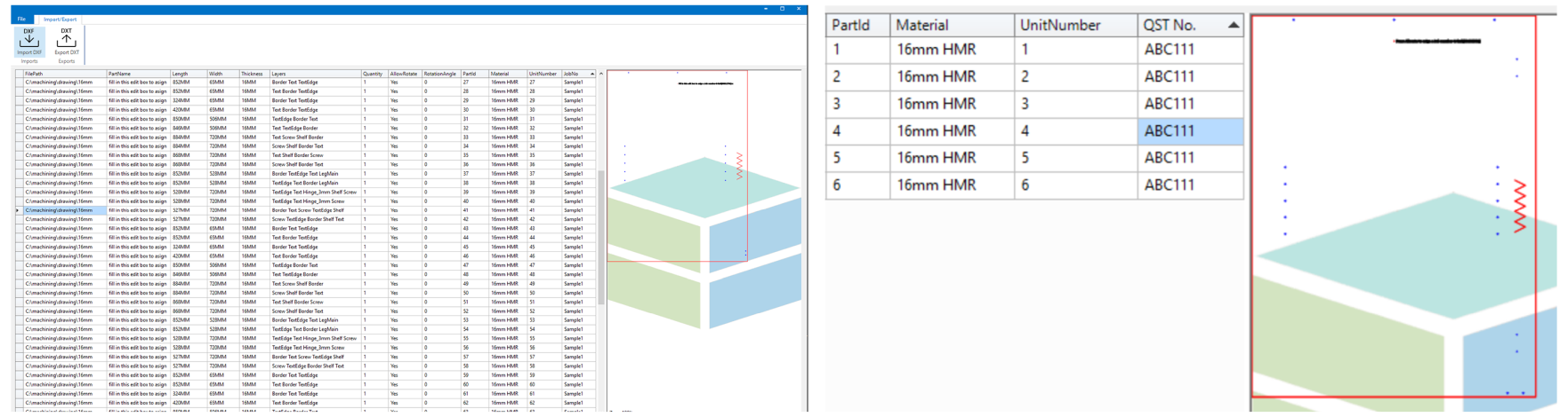 GigaDXF - BoxMaster Software